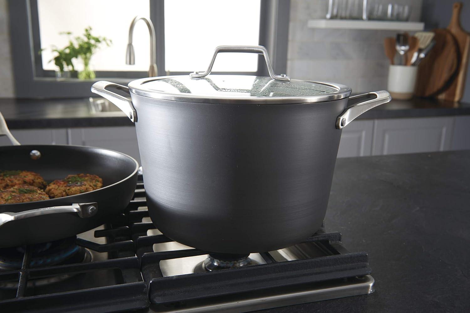 Calphalon 11-Piece Pots and Pans Set, Nonstick Kitchen Cookware with ...