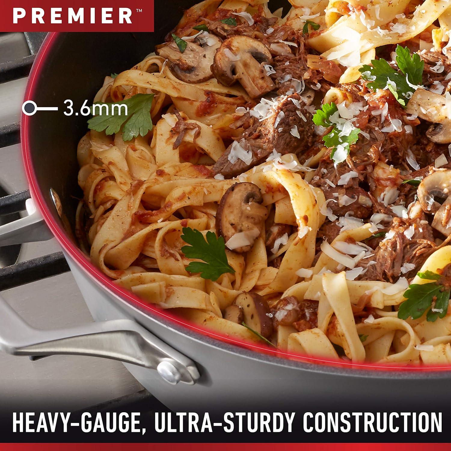 Calphalon 11-Piece Pots and Pans Set, Nonstick Kitchen Cookware with ...