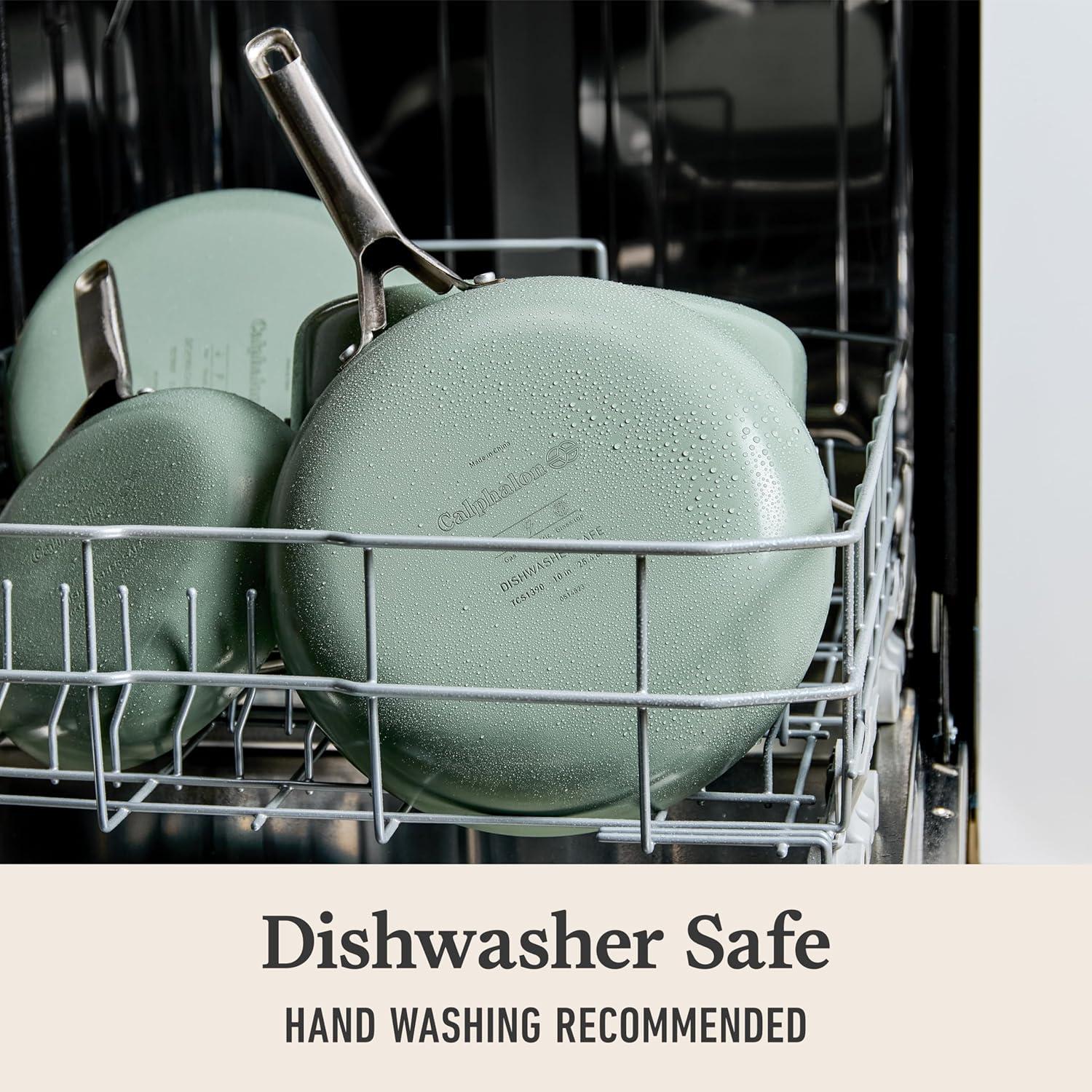 Calphalon® Ceramic Nonstick 12-pc. Cookware Set(Fry Pan Combo Set ...