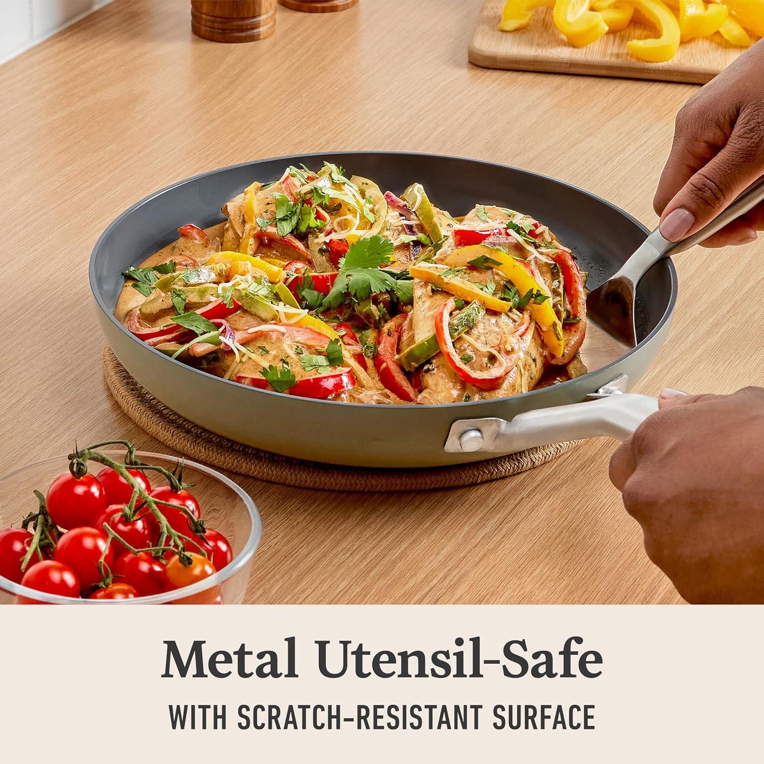 Calphalon® Ceramic Nonstick 12-pc. Cookware Set(Fry Pan Combo Set ...