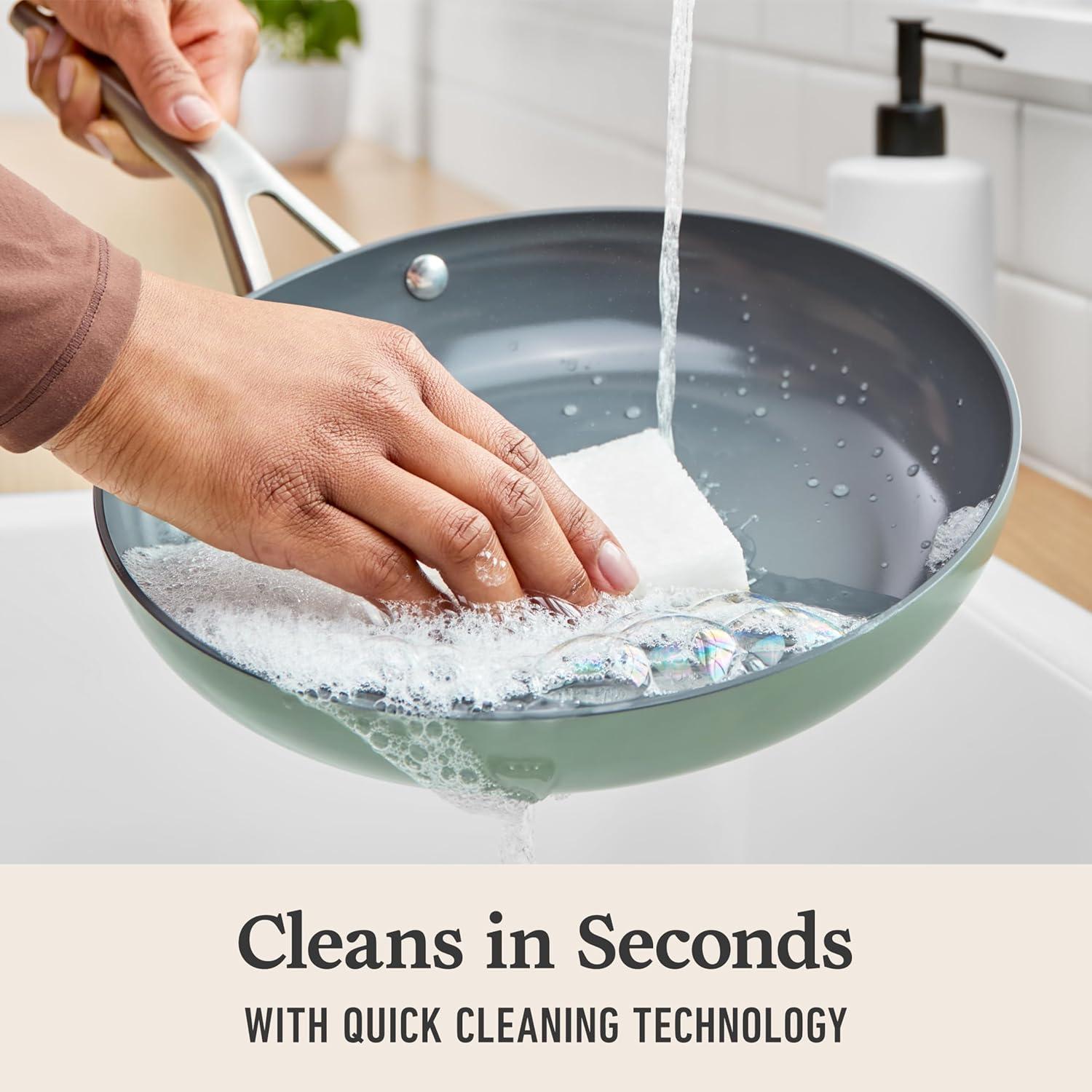 Calphalon® Ceramic Nonstick 12-pc. Cookware Set(Fry Pan Combo Set ...