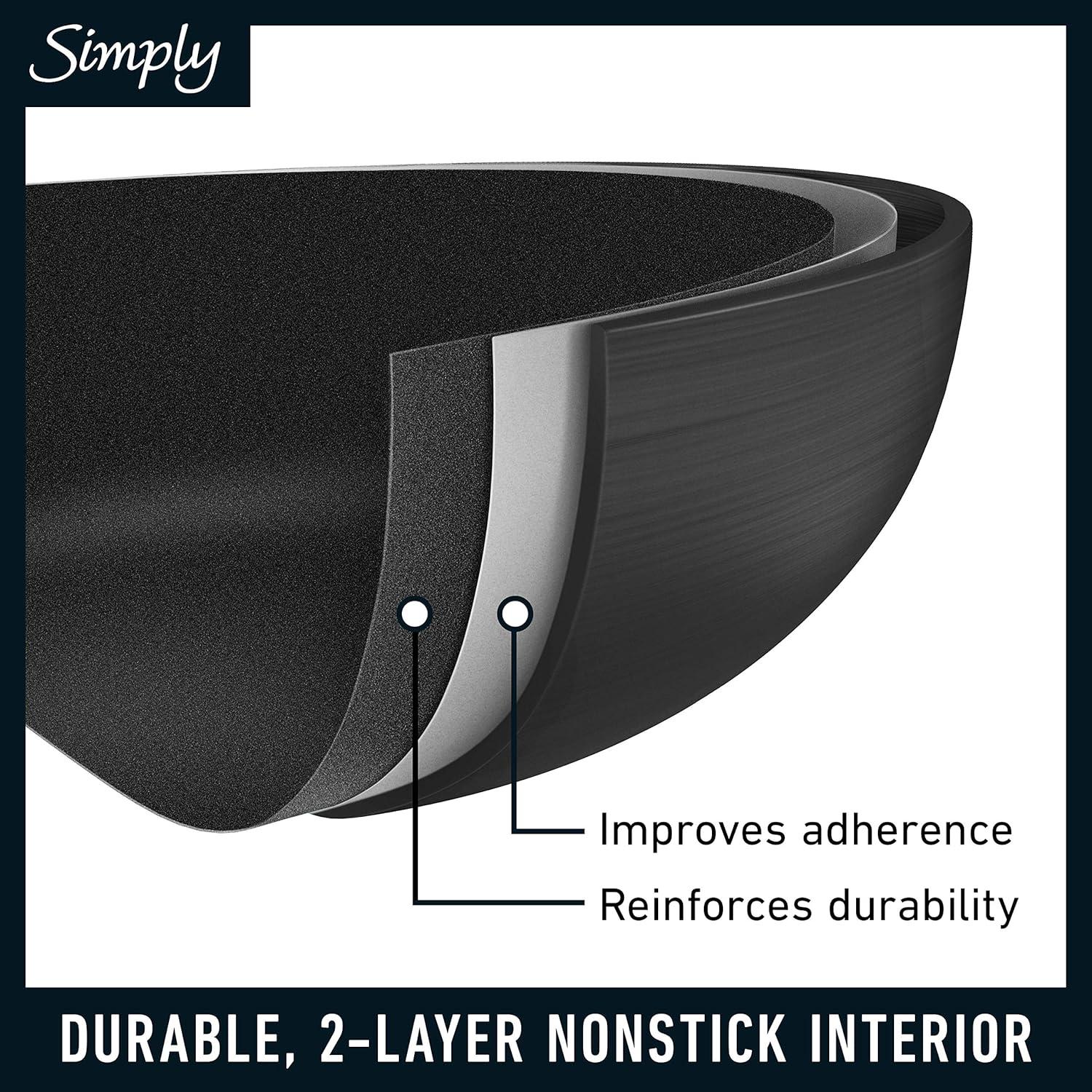 Calphalon® Hard-Anodized Nonstick 10-Piece Cookware Set(10-Piece Set ...