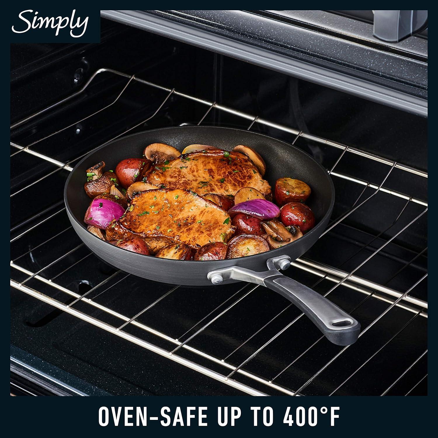 Calphalon® Hard-Anodized Nonstick 10-Piece Cookware Set(10-Piece Set ...