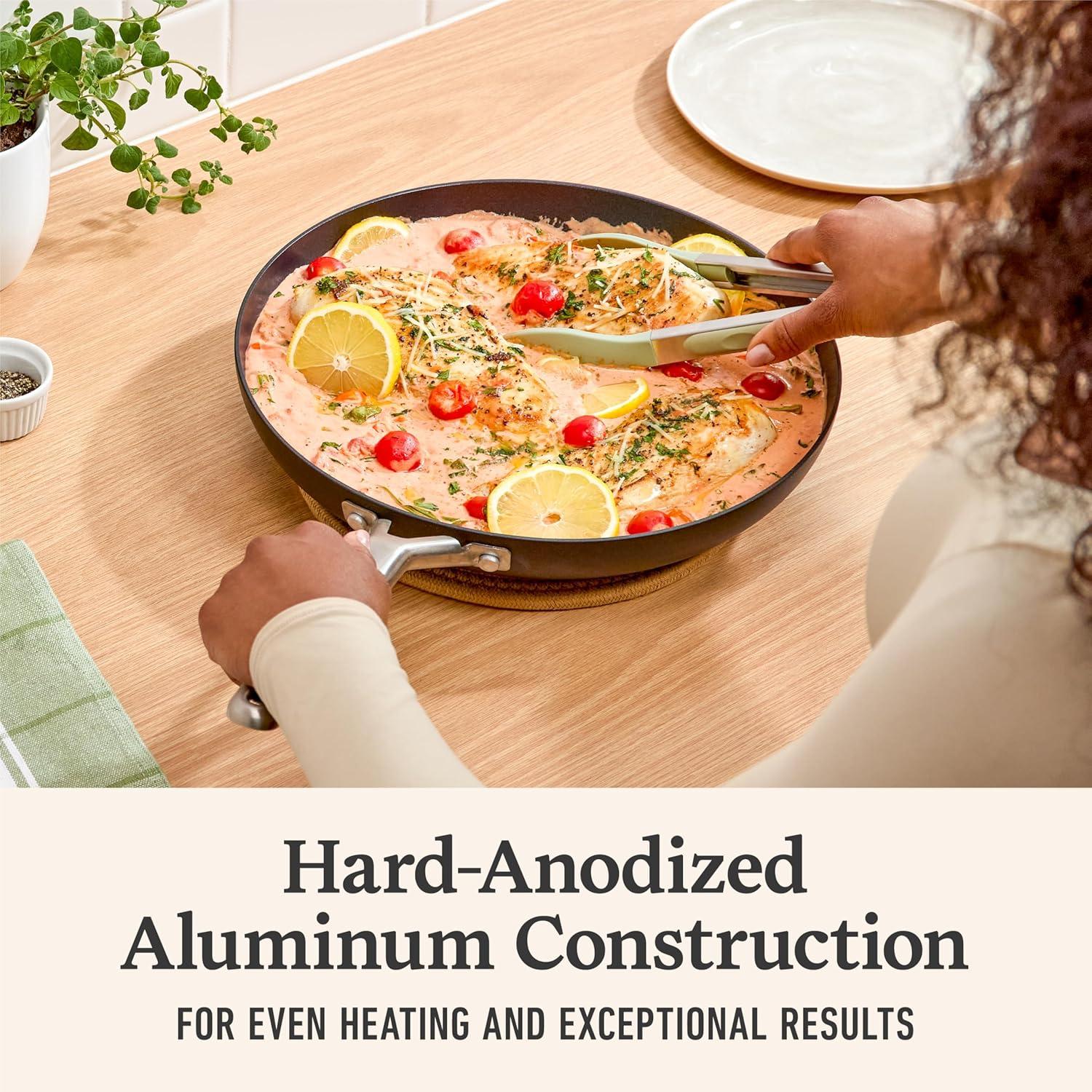 Calphalon® Hard-Anodized Nonstick 12-Inch Frying Pan(12″ Fry Pan ...