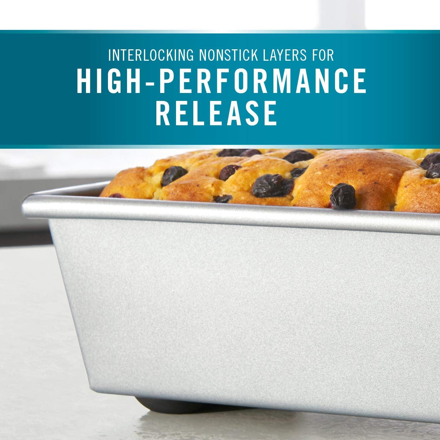 Calphalon Nonstick Bakeware Set, 6-Piece Set Includes Cookie Sheet ...