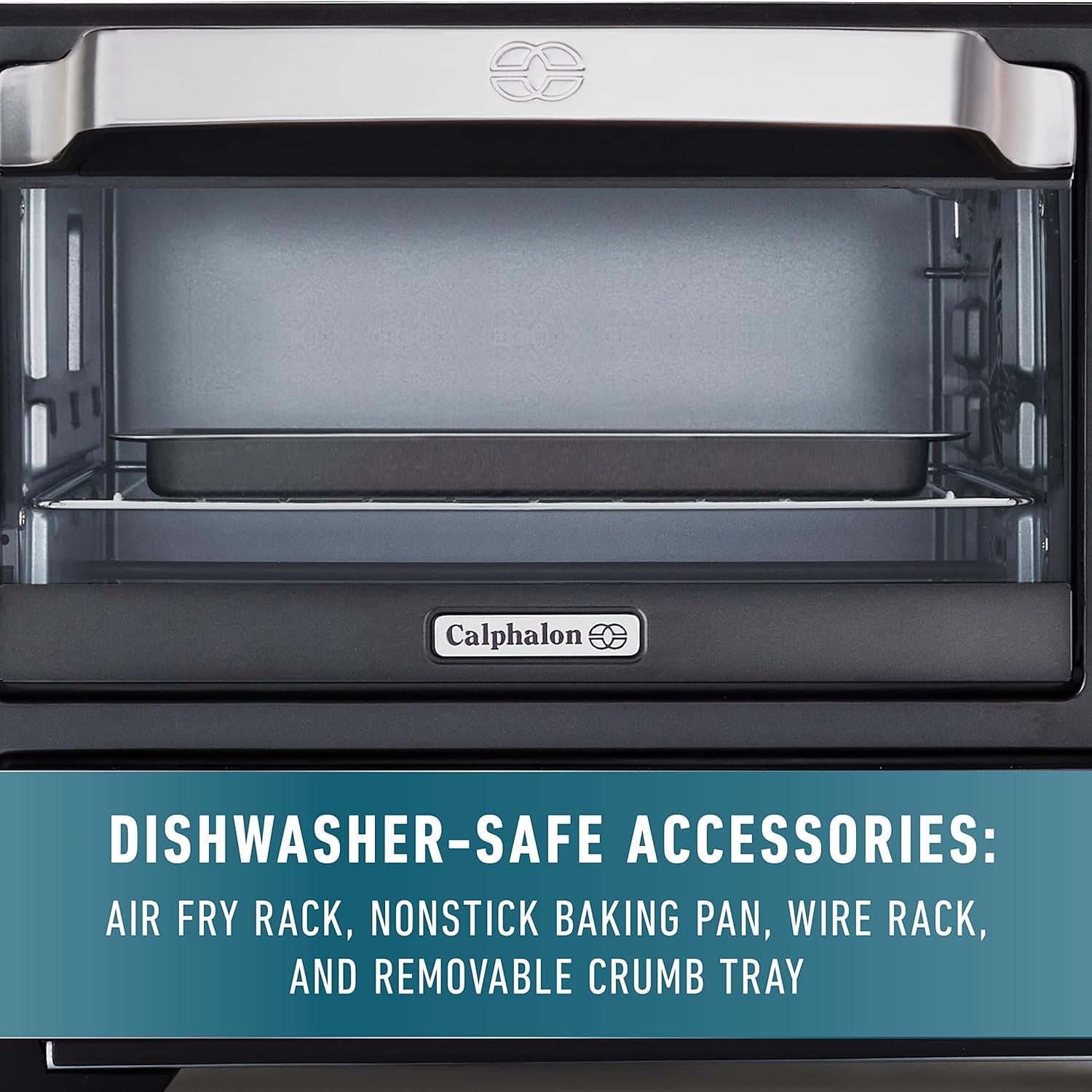 Calphalon Performance 12-in-1 Air Fry Toaster Oven with Dual Zone 12 ...