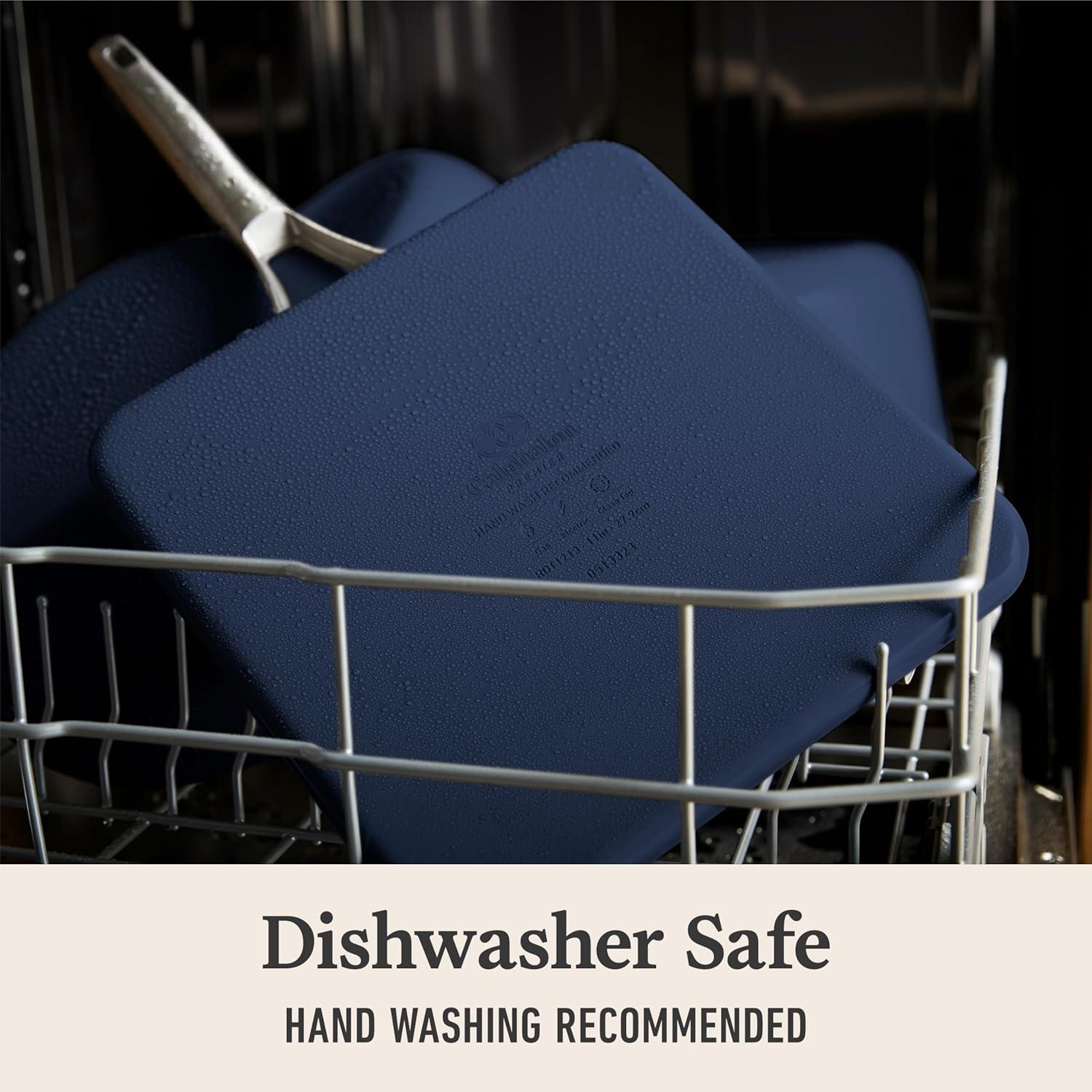 Calphalon® Premier Ceramic Nonstick 11″ Square Griddle, Midnight Blue ...