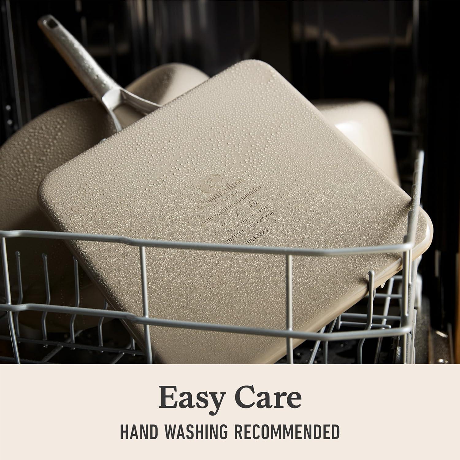 Calphalon® Premier Ceramic Nonstick 11″ Square Griddle, Midnight Blue ...