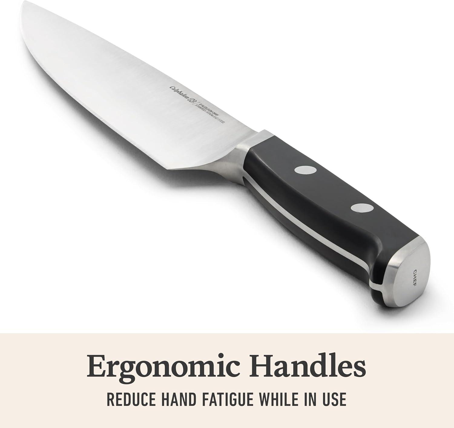 Premier by Calphalon® 15-Piece Knife Set with SharpIN™ Edgetech(NEW 3 ...