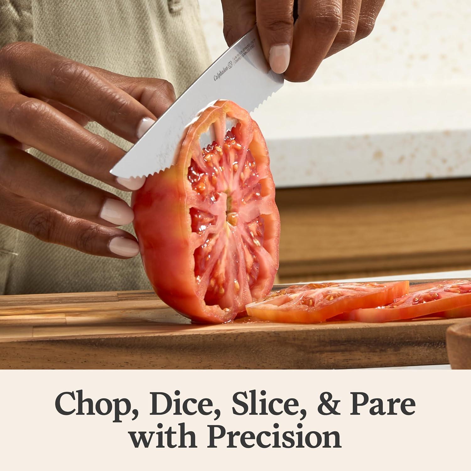 Premier by Calphalon® 15-Piece Knife Set with SharpIN™ Edgetech(NEW 3 ...