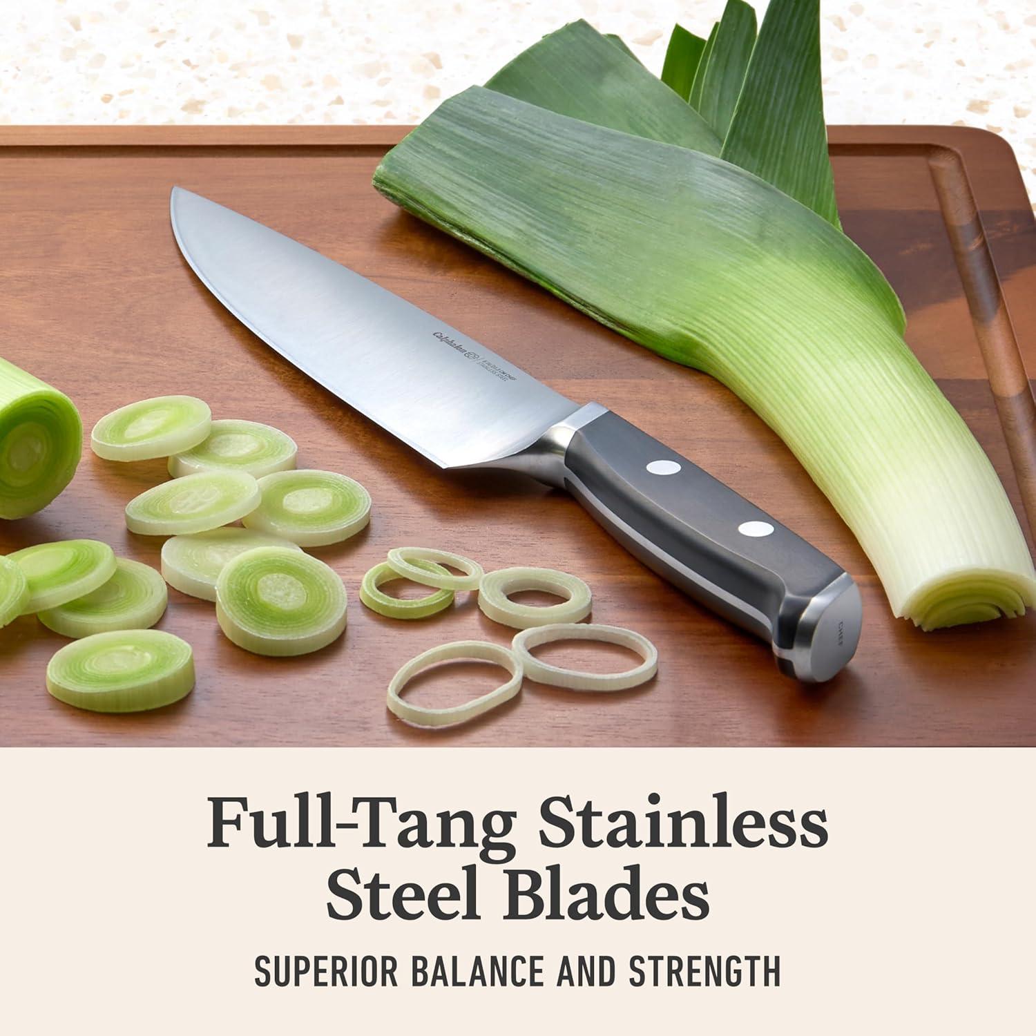 Premier by Calphalon® 15-Piece Knife Set with SharpIN™ Edgetech(NEW 3 ...