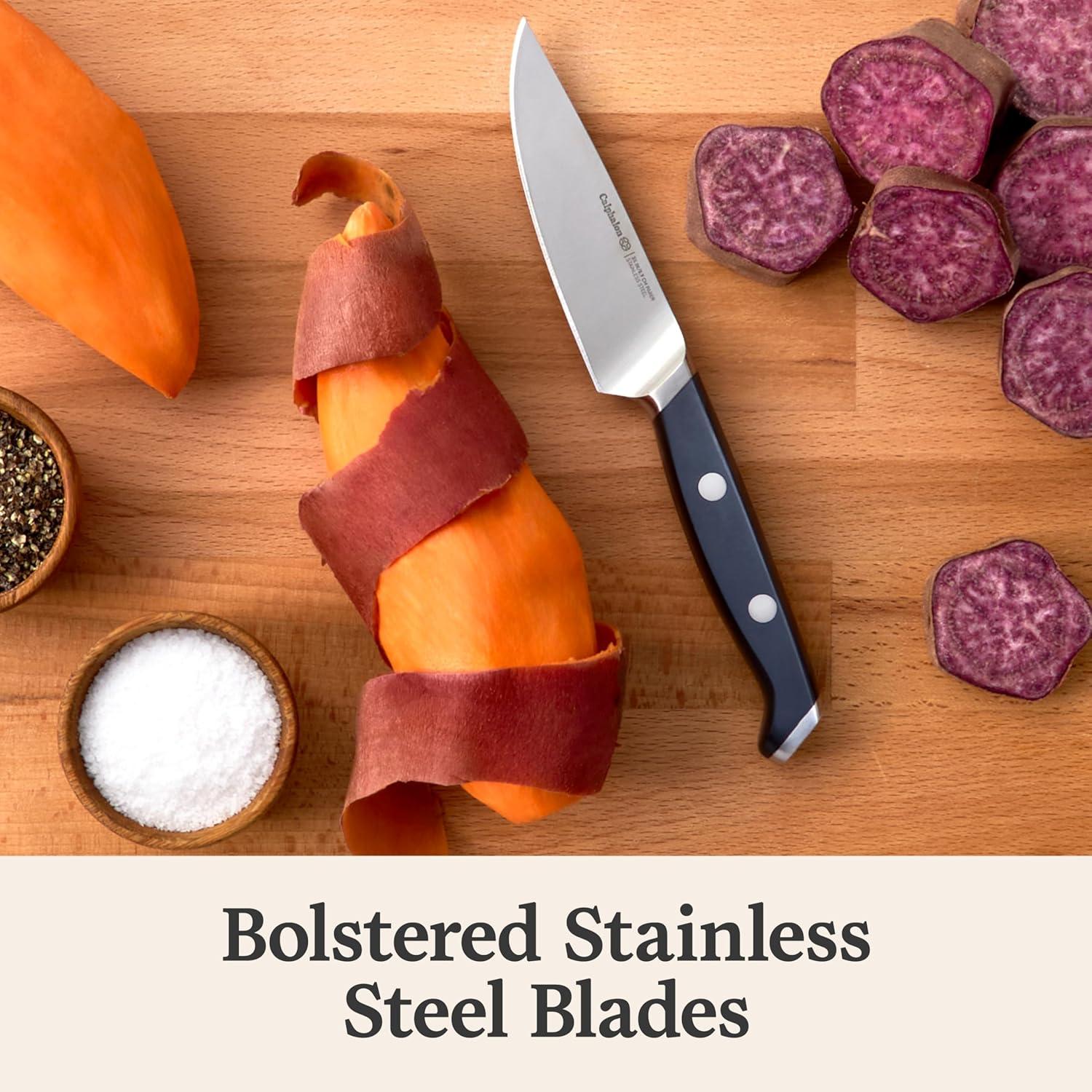 Premier by Calphalon® 15-Piece Knife Set with SharpIN™ Edgetech(NEW 3 ...