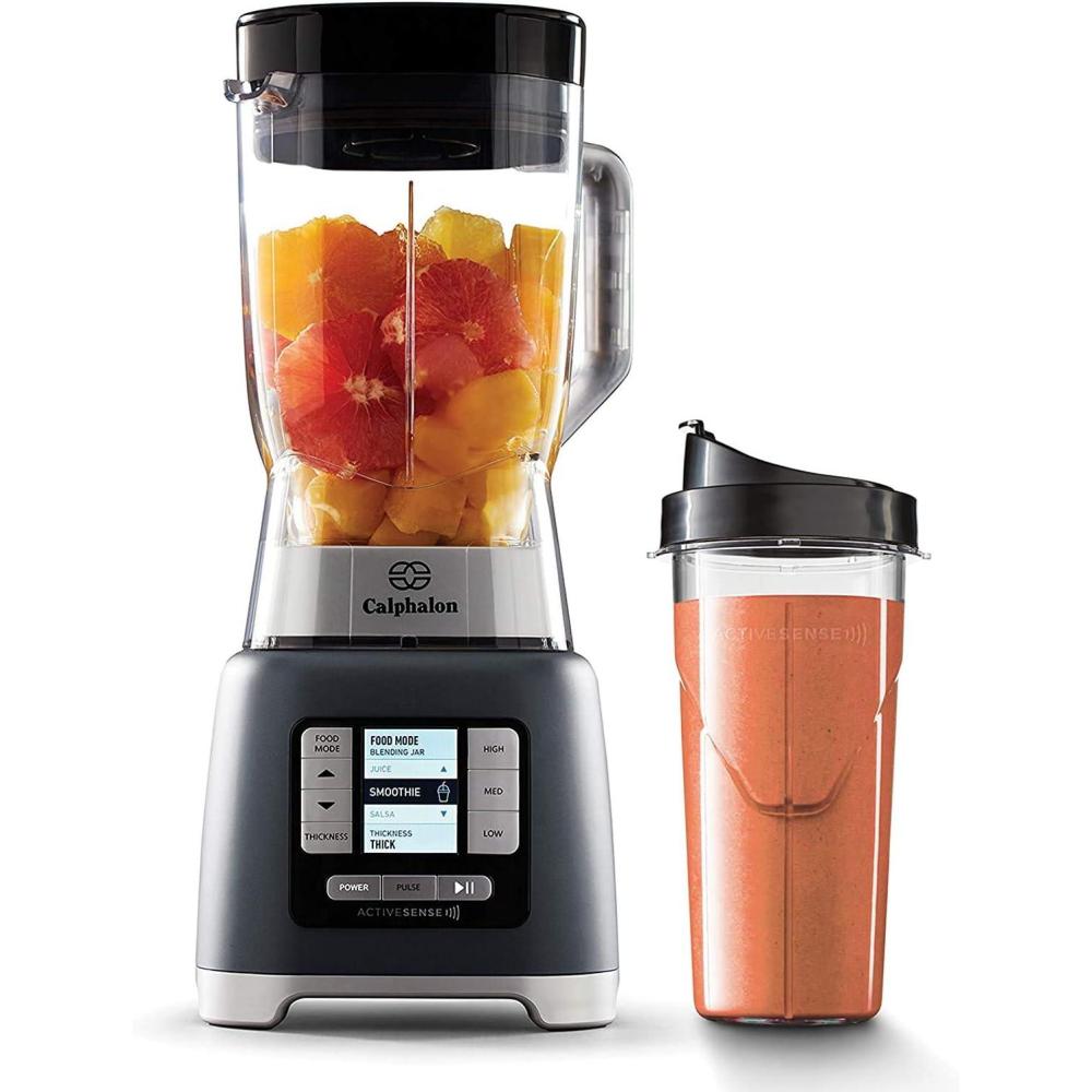 Calphalon Blender, 24-Oz Portable Blend-n-Go Smoothie Cup, ActiveSense ...