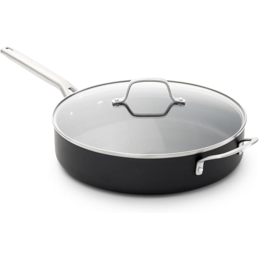 Calphalon® Hard-Anodized Nonstick 5-Qt. Sauté Pan with Lid(NEW Saute ...