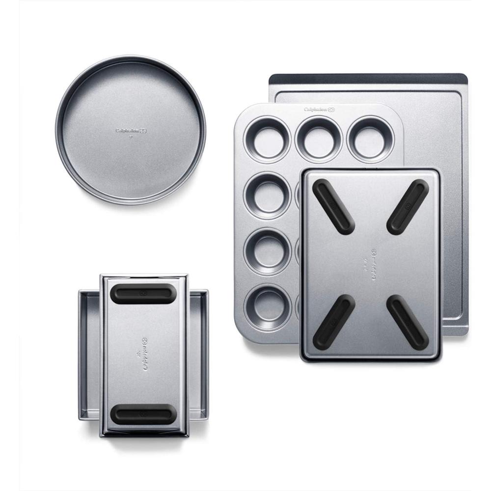 Calphalon Nonstick Bakeware Set, 6-Piece Set Includes Cookie Sheet ...