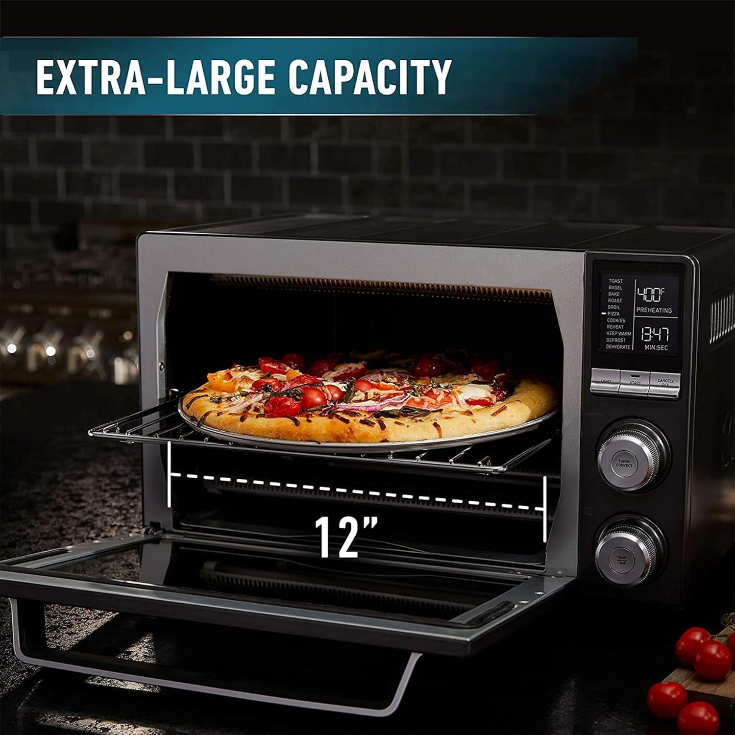 Calphalon Quartz Heat Countertop Toaster Oven, Stainless Steel, Extra ...