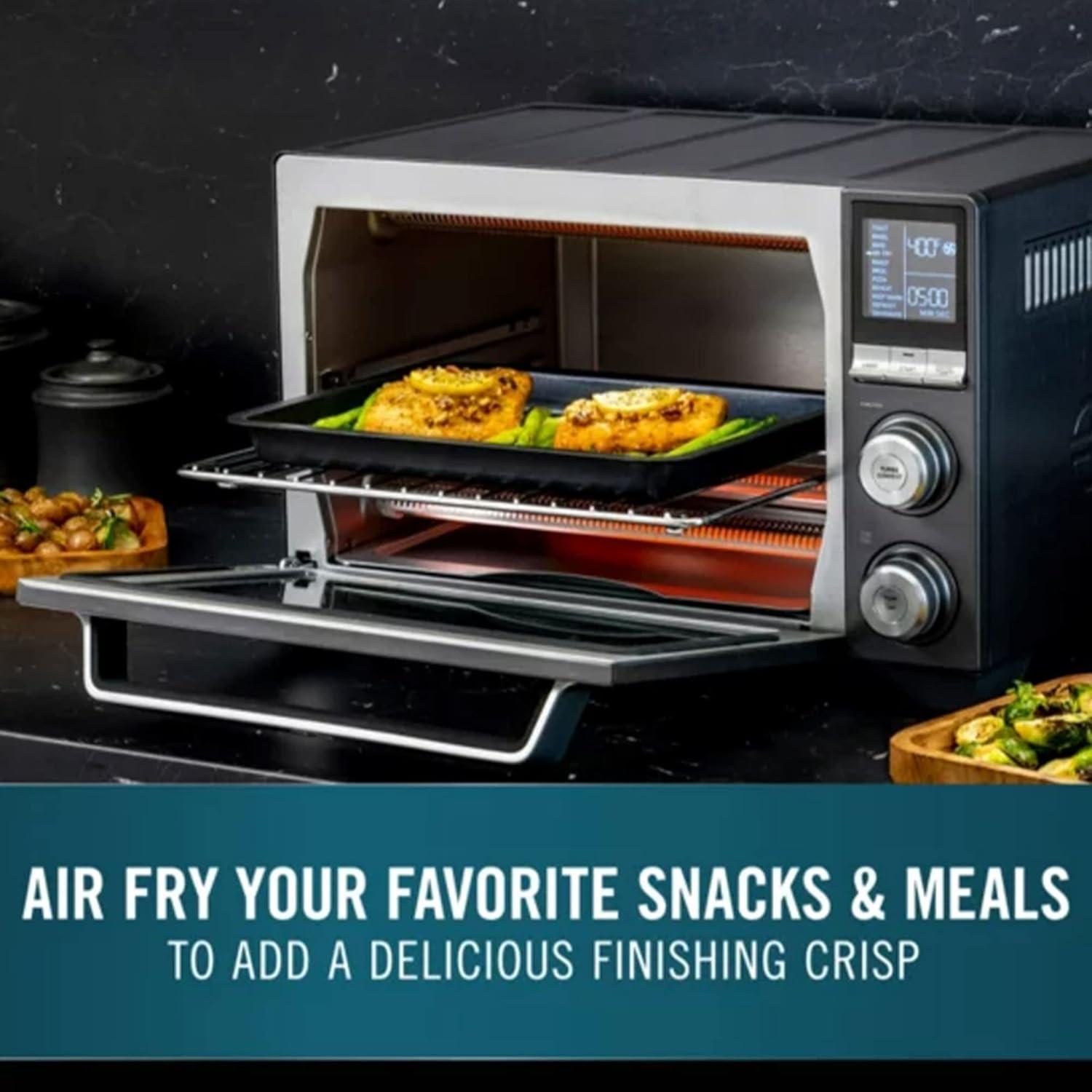 Calphalon Quartz Heat Countertop Toaster Oven, Stainless Steel, Extra ...